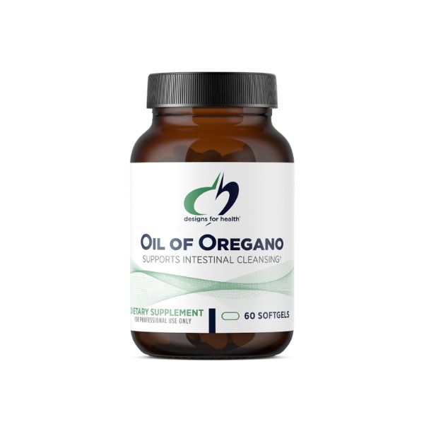 Aceite de Oregano (60 veg caps), Designs for Health – VITAMENTA